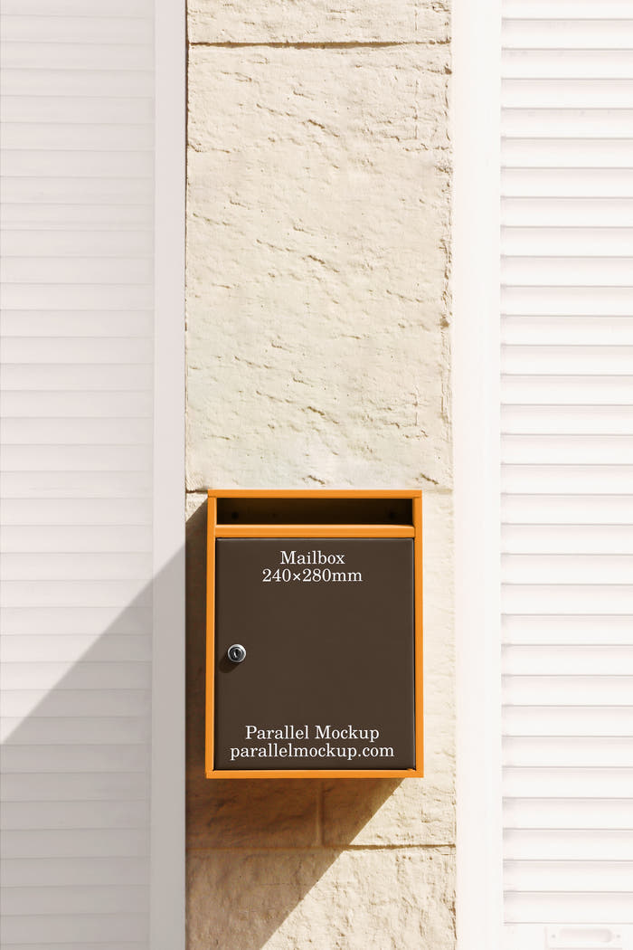 Mailbox Mockup CI-A-20 – Parallel Mockup