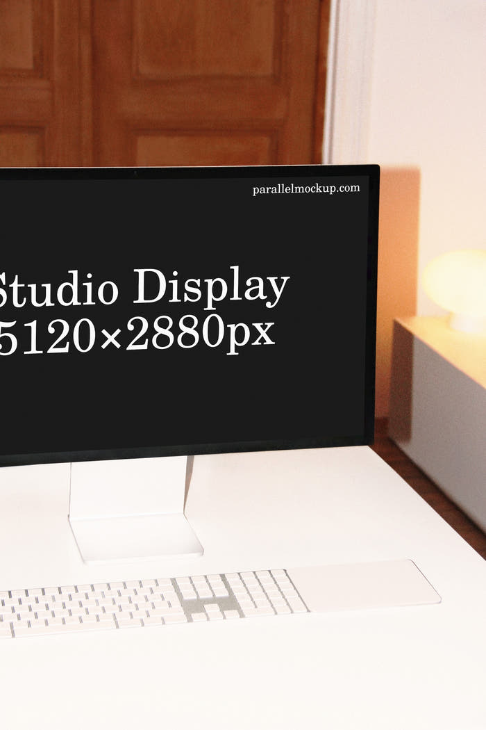 Studio Display Mockup OF-A-51 – Parallel Mockup